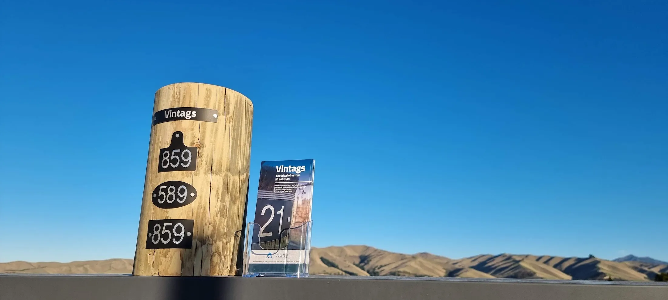 Vineyard Row Tags - Aura - Identity Solutions